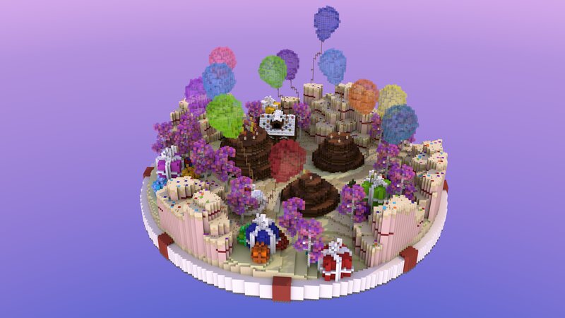 Birthday Party Hub | 1.8+ Minecraft Map
