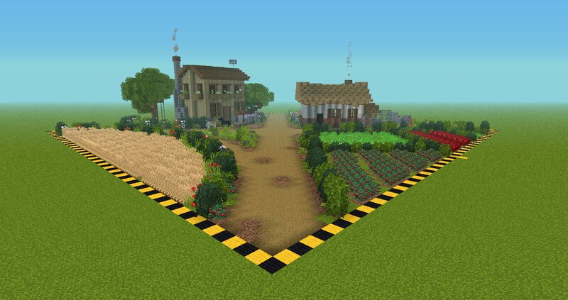 Rural "Village" Minecraft Map