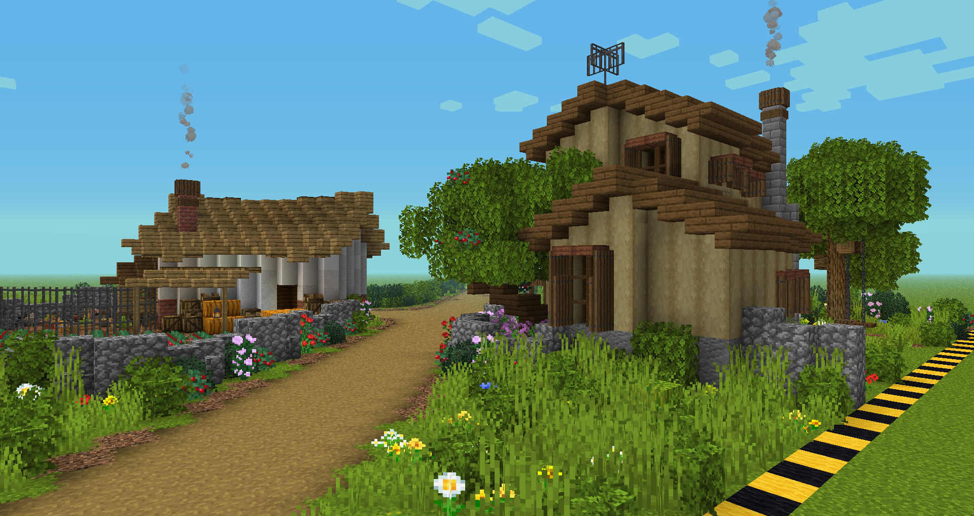 Rural "Village" Minecraft Map
