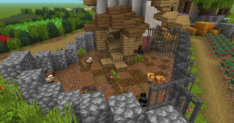 Rural "Village" Minecraft Map