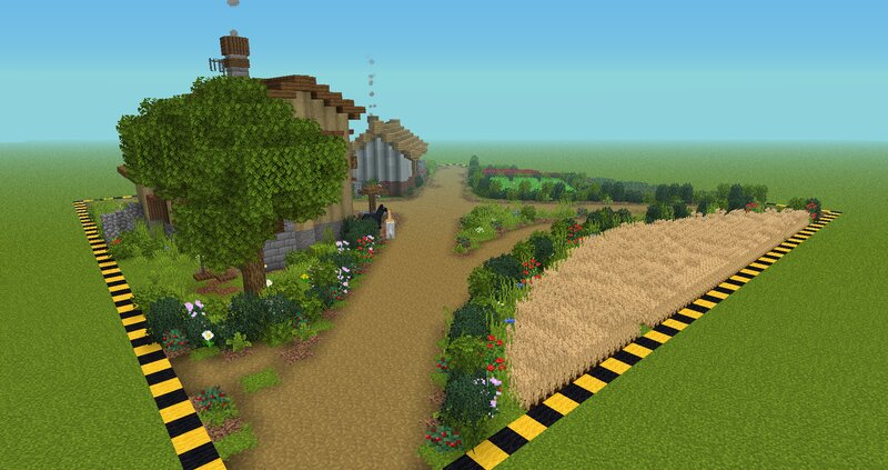 Rural "Village" Minecraft Map