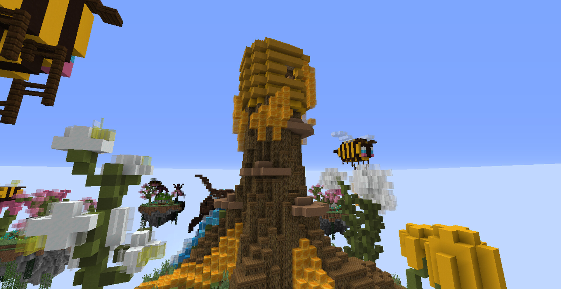 Bedwars map - Bees Minecraft Map