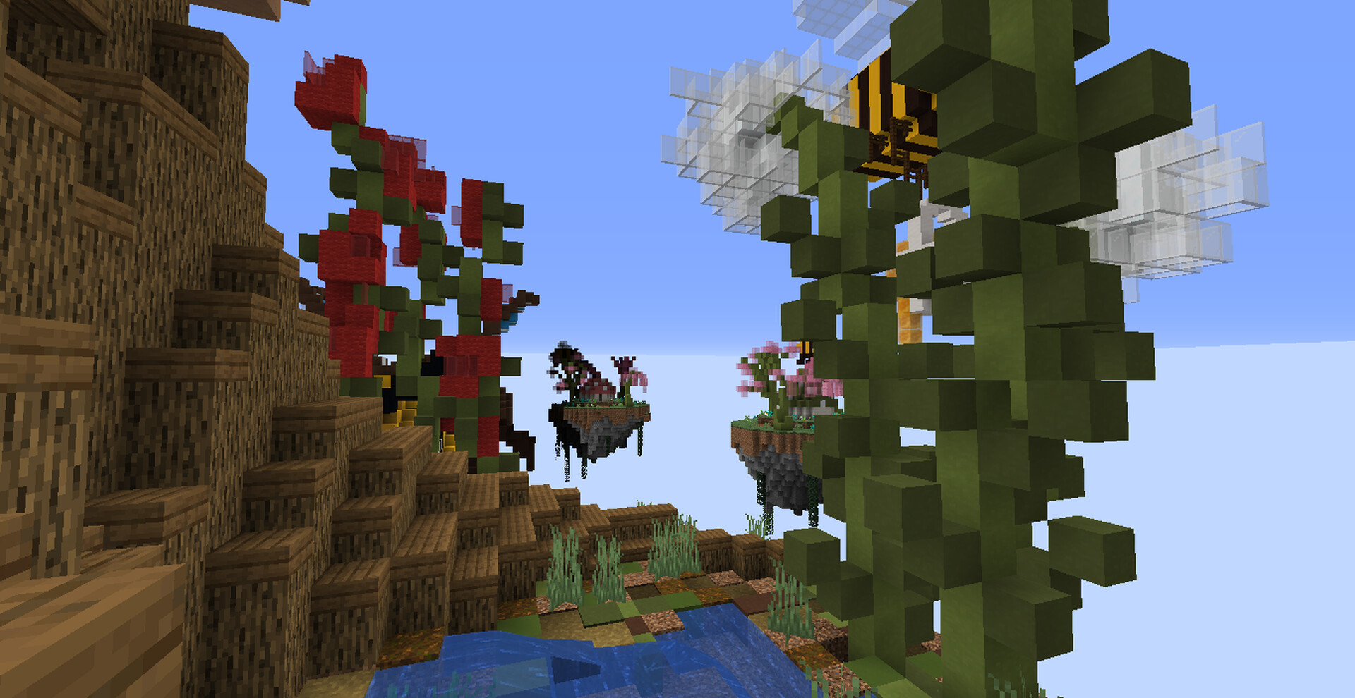 Bedwars map - Bees Minecraft Map