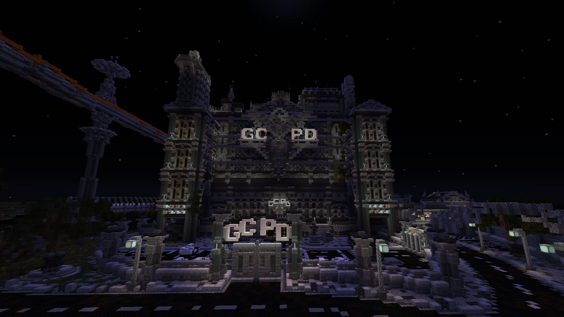 Arkham Knight — GCPD •:::Gotham: Revival:::• Minecraft Map