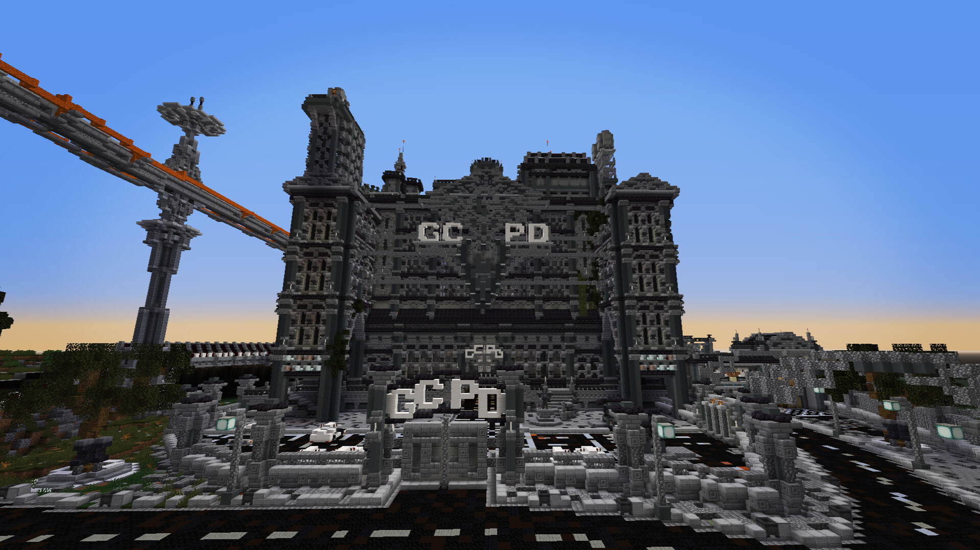 Arkham Knight — GCPD •:::Gotham: Revival:::• Minecraft Map