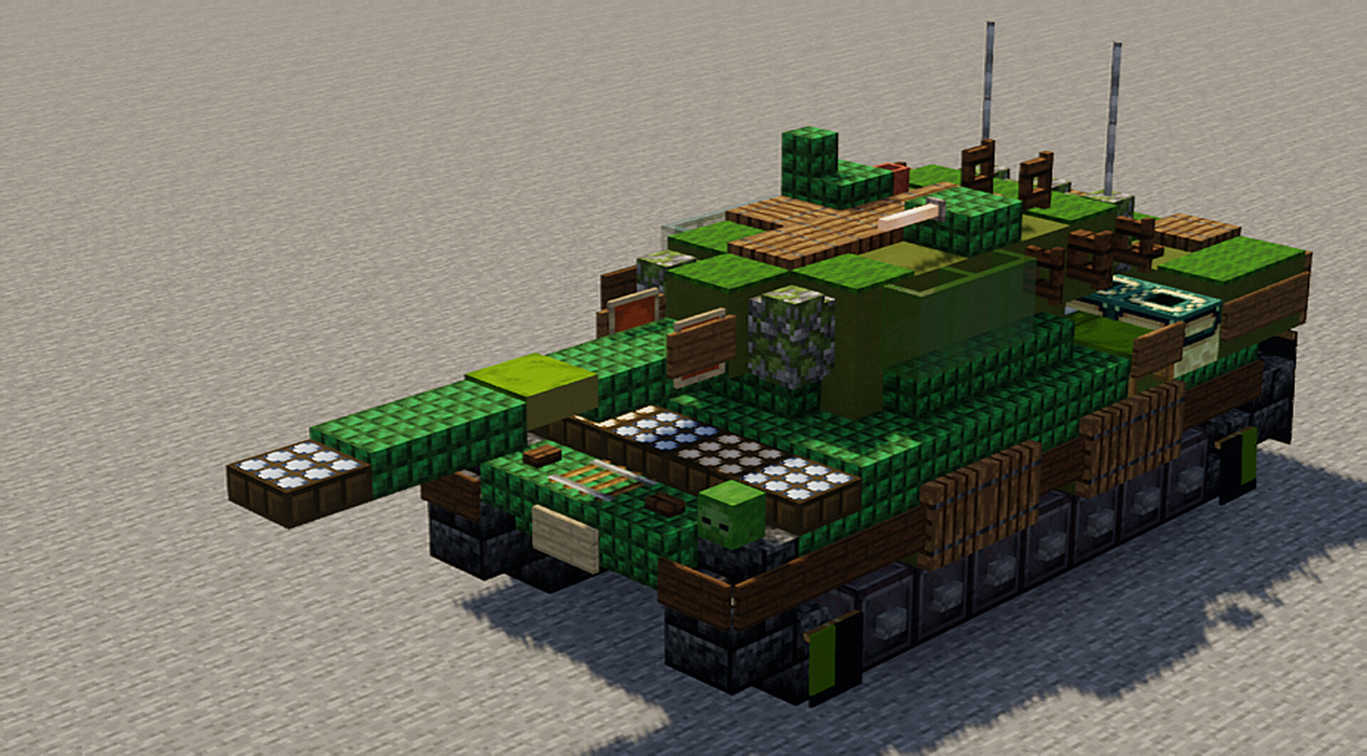 Leopard 2A4 Minecraft Map