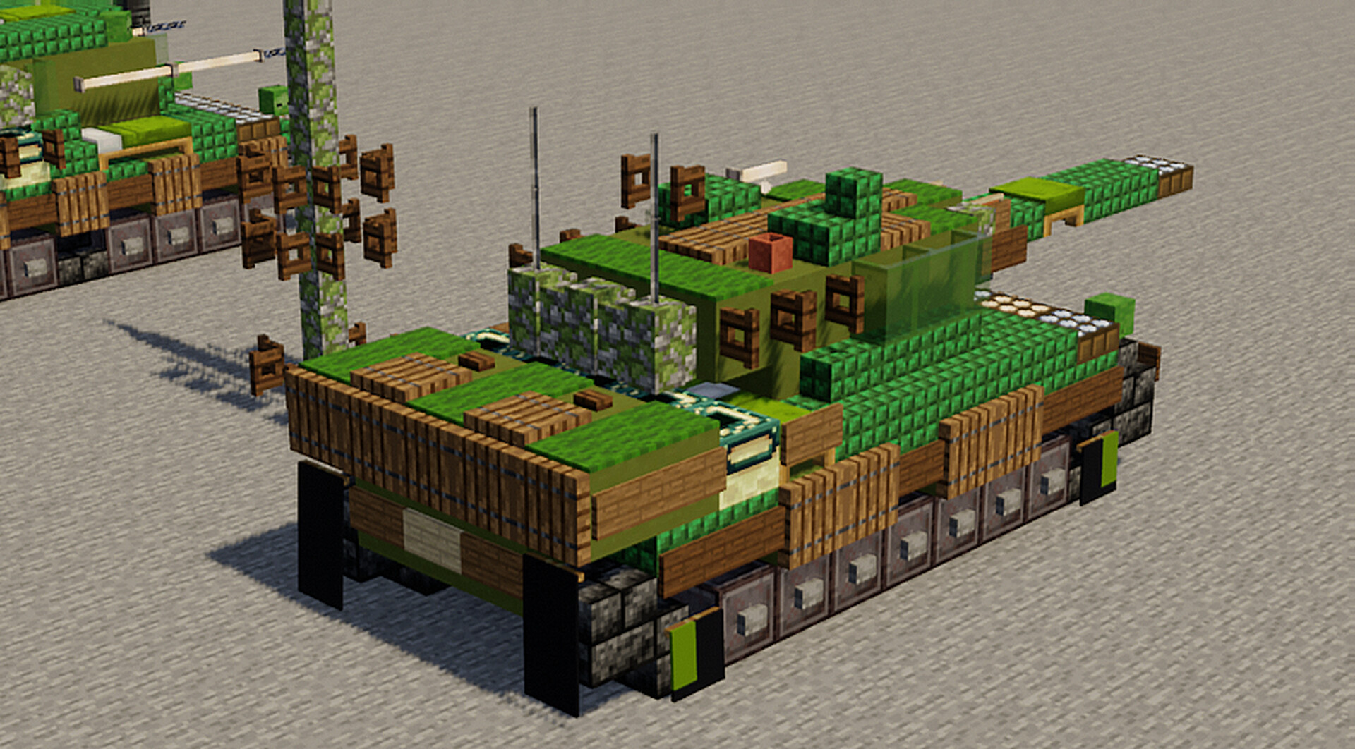 Leopard 2A4 Minecraft Map