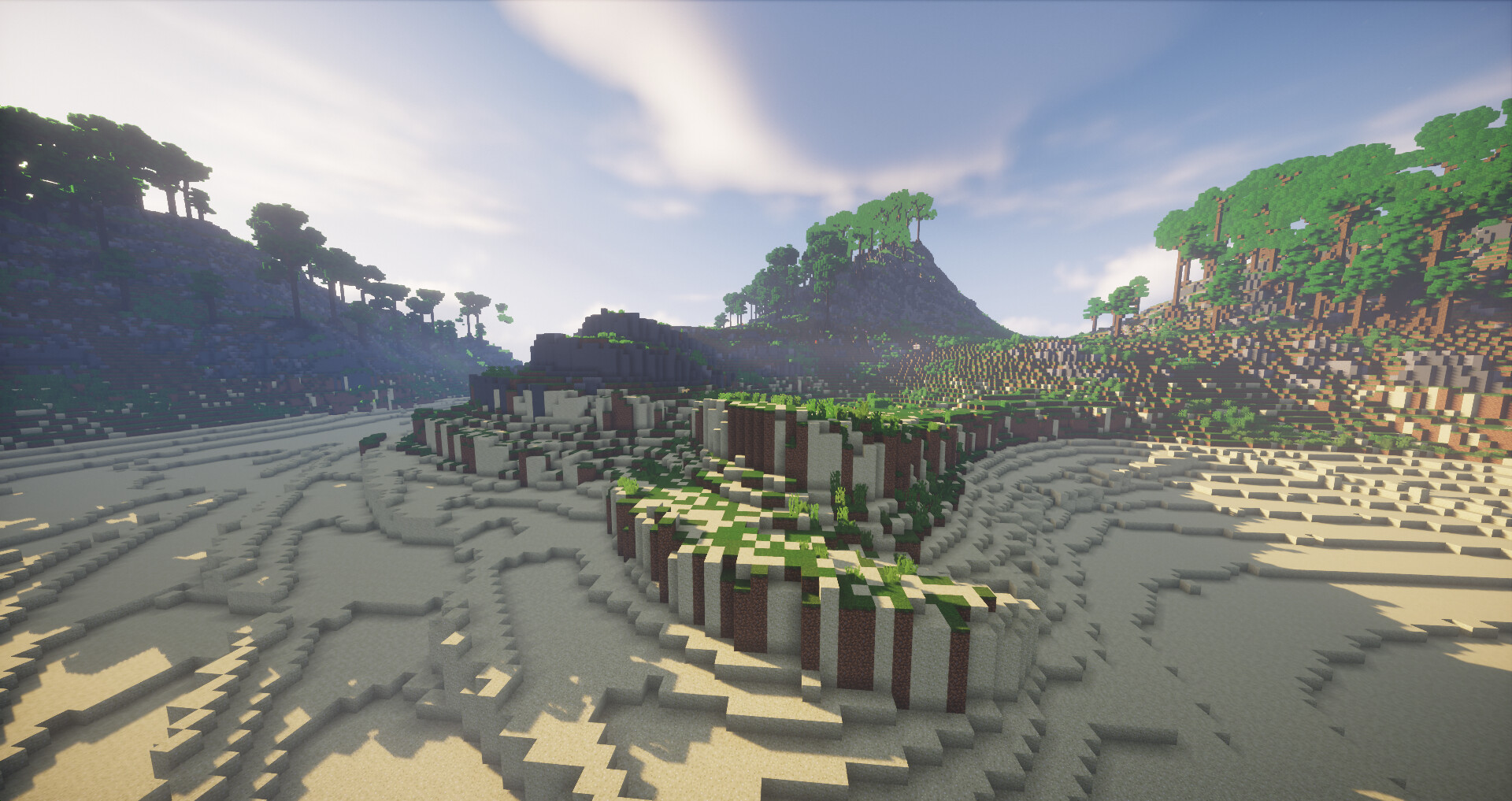 Jungle Island Terrain 2048x2048 | 1.8+ Minecraft Map