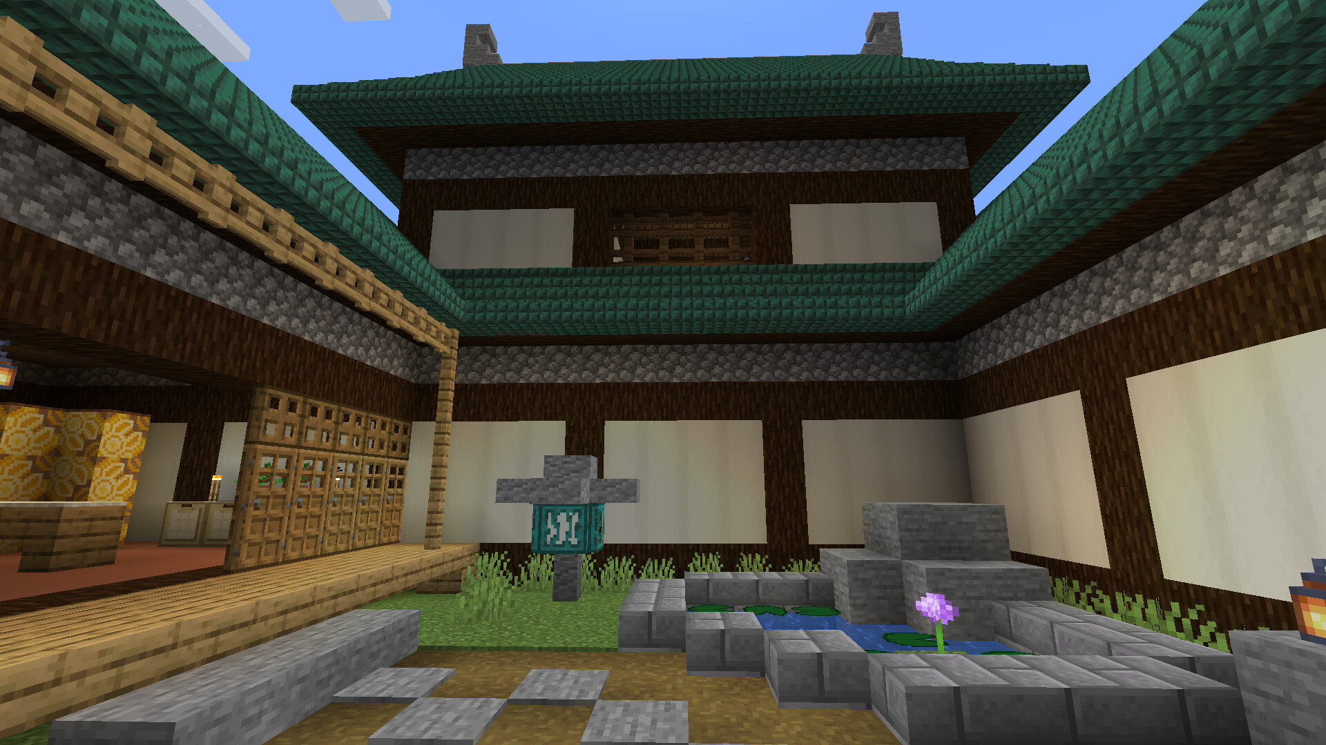 Eastern oriental style house - Verbena Estate III Minecraft Map