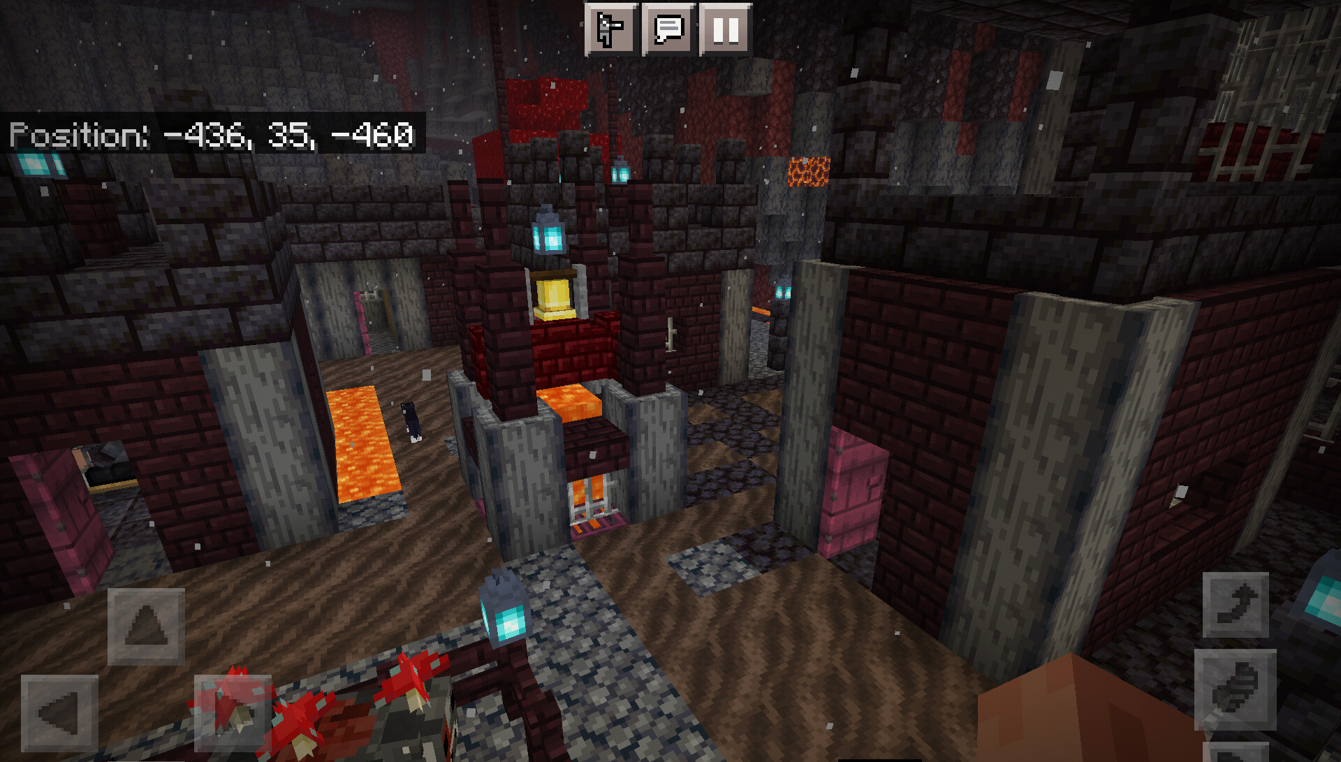 Nether Village Minecraft Map