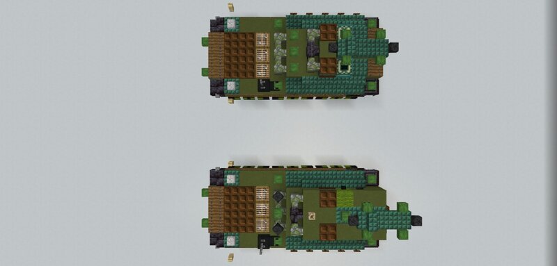 FV4010 (Early and Late Variants) Minecraft Map