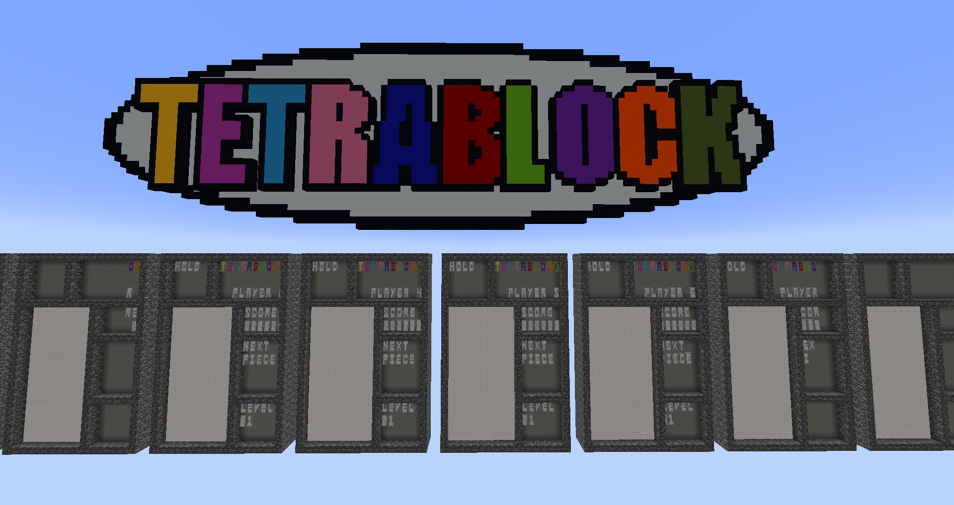 TETRABLOCK Minecraft Map