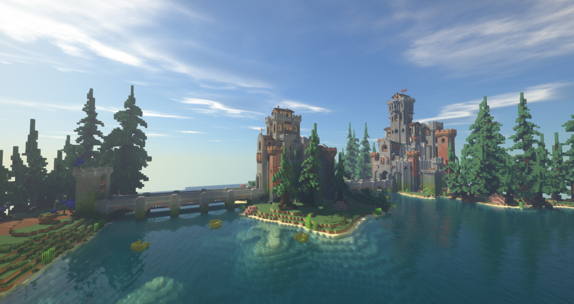 Castle defend - Two brothers Minecraft Map