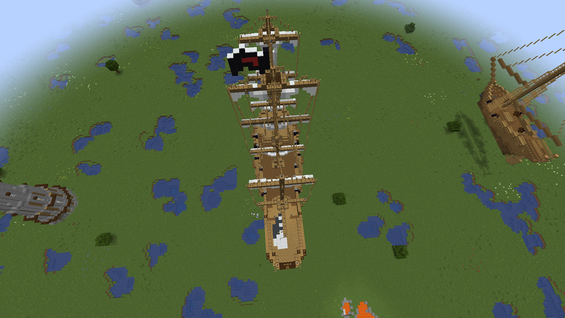 Medieval Fever (14) - Ship - Frigate/Galleon/Brig Minecraft Map