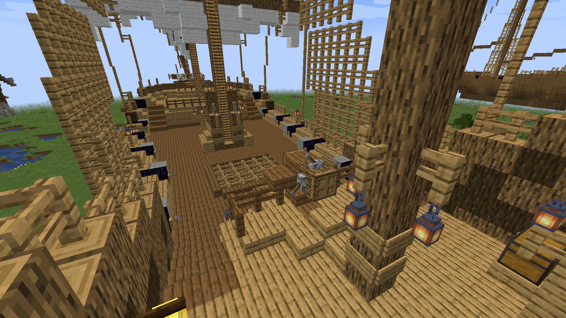 Medieval Fever (14) - Ship - Frigate/Galleon/Brig Minecraft Map