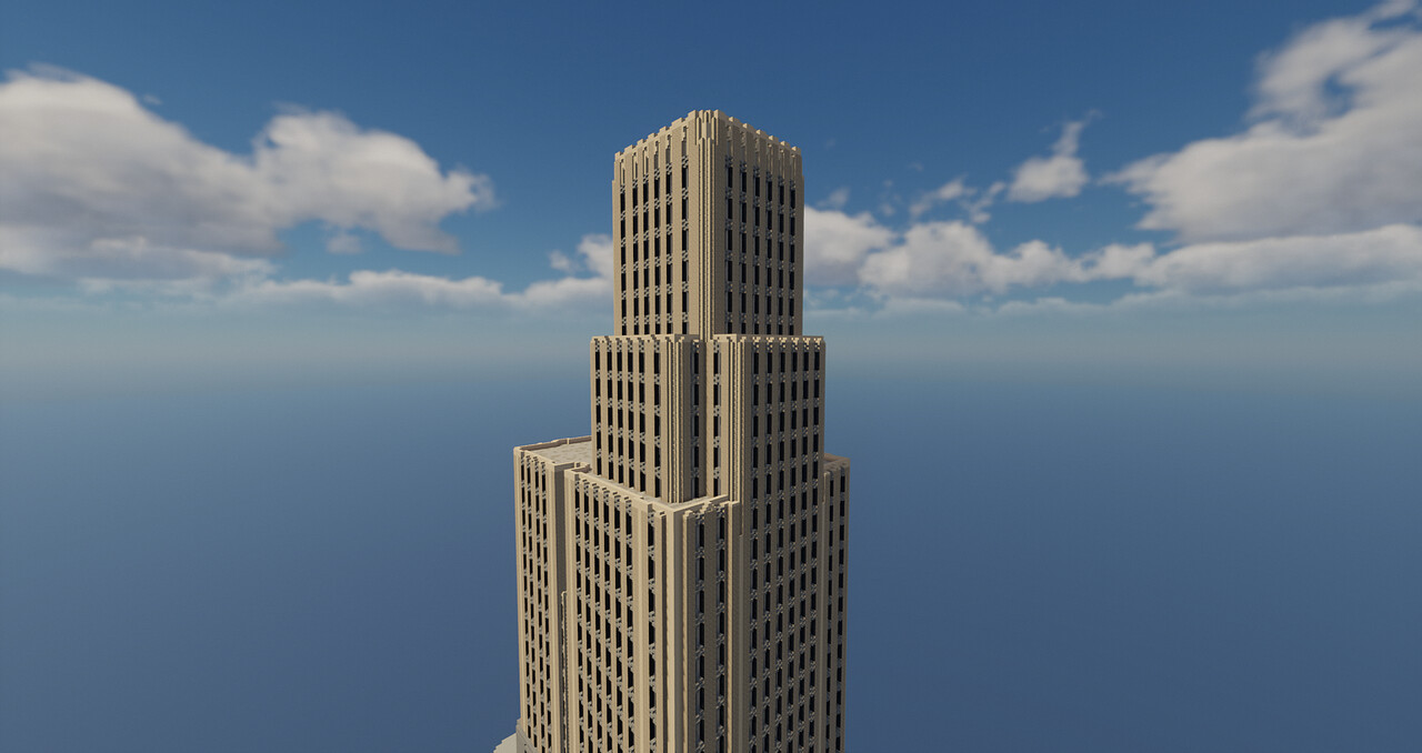 QuantumLink Center Tower Minecraft Map