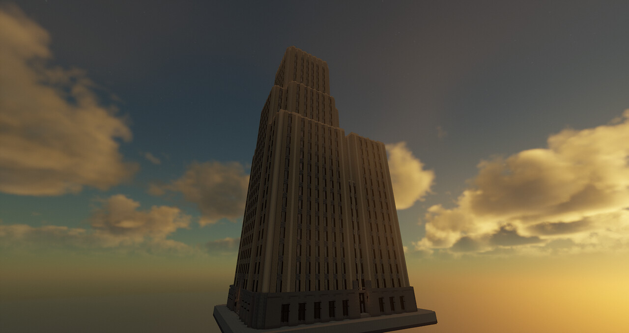 QuantumLink Center Tower Minecraft Map