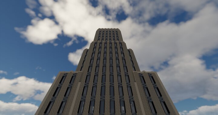 QuantumLink Center Tower Minecraft Map