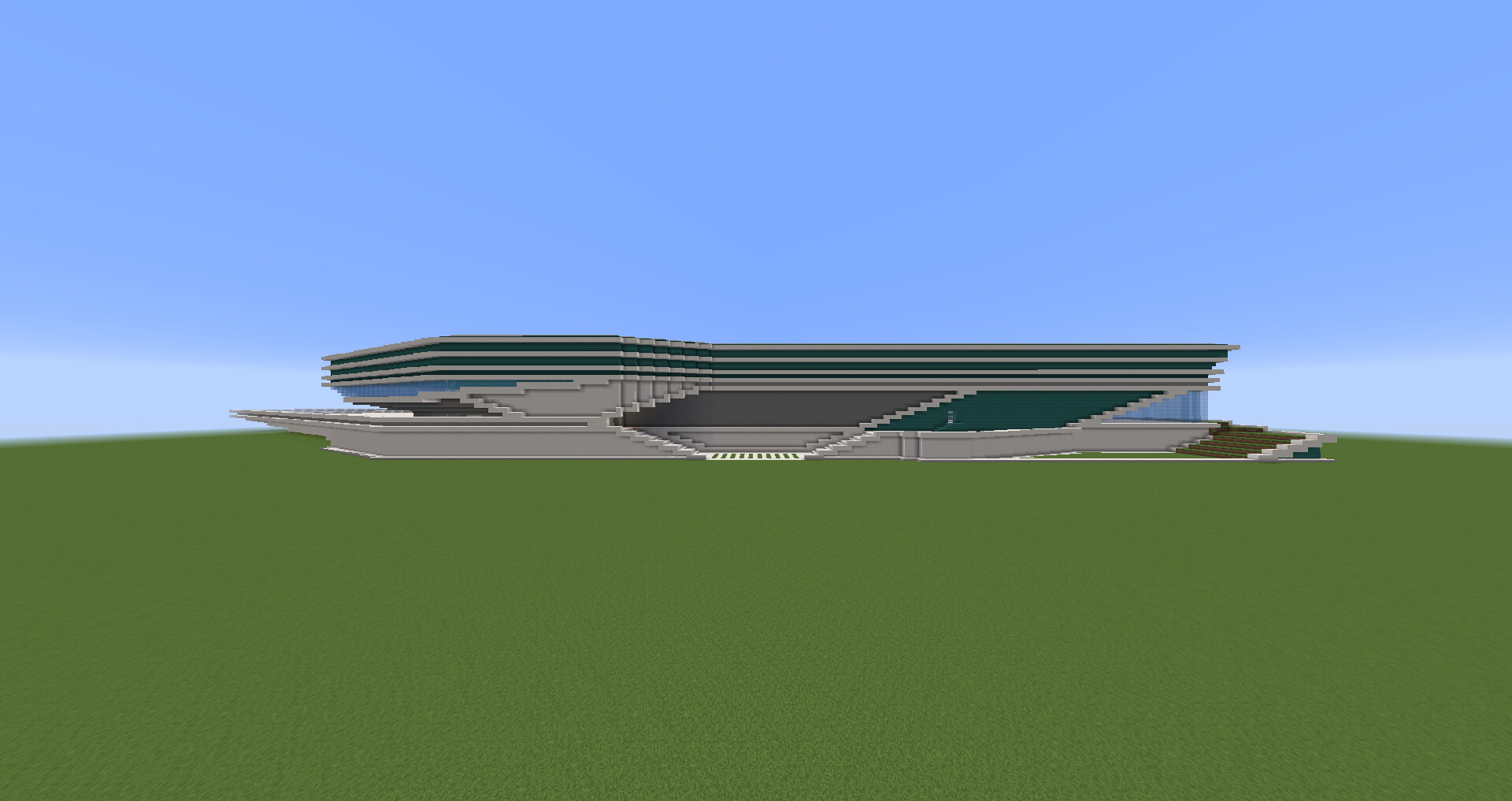 Modern Build 7 Exterior Minecraft Map