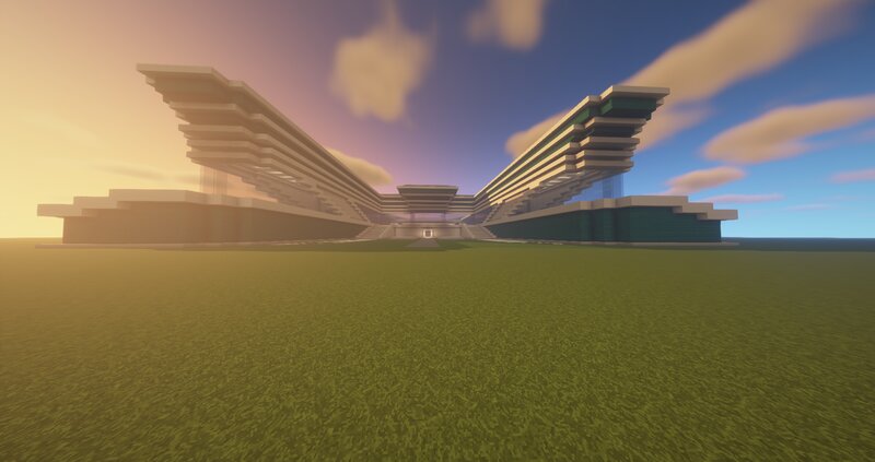 Modern Build 7 Exterior Minecraft Map