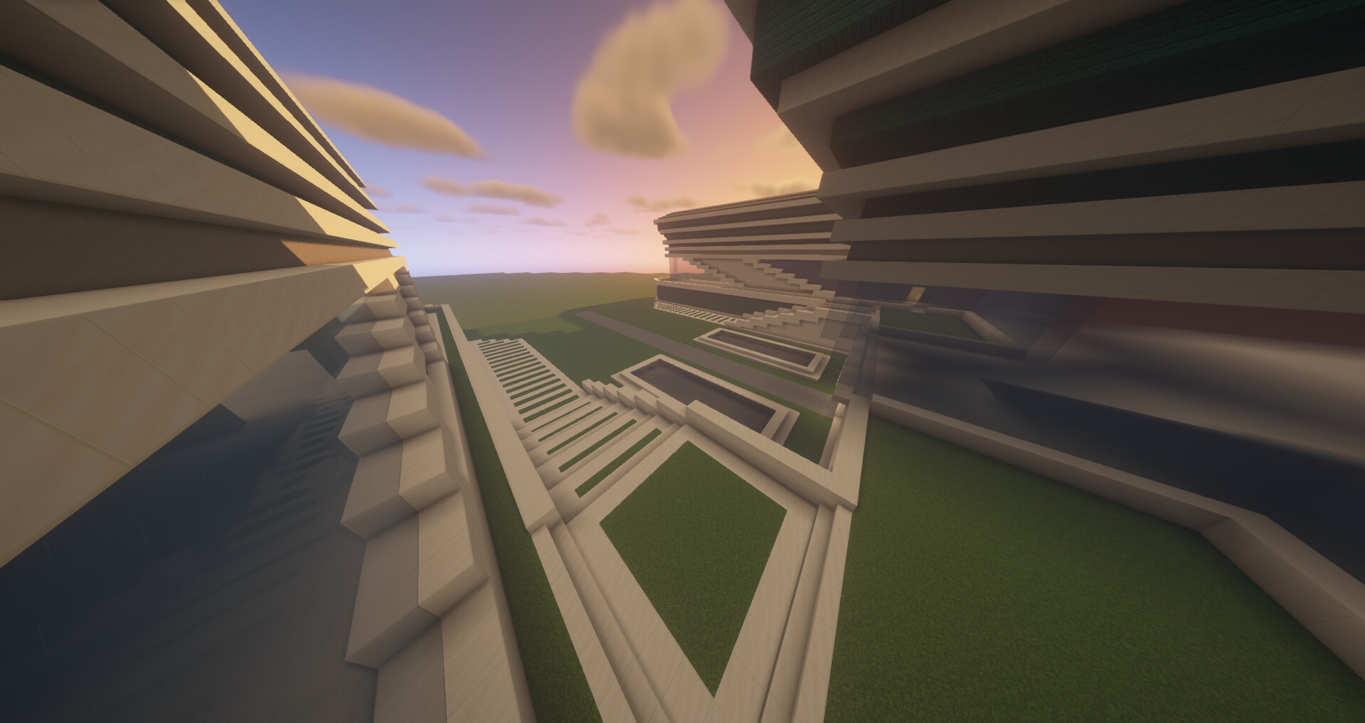 Modern Build 7 Exterior Minecraft Map