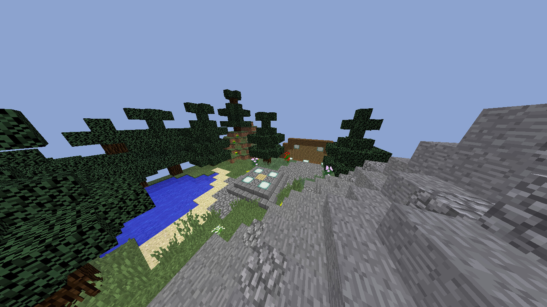 SMALL LOBBY/HUB FOR TINY SERVERS Minecraft Map