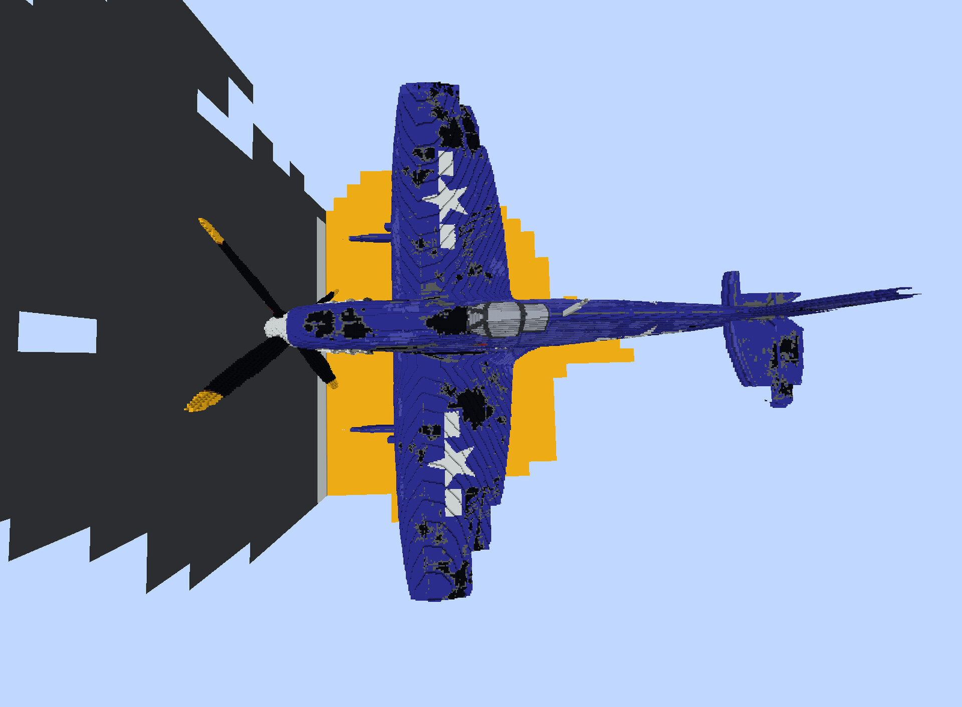 Supermarine Spitfire PA944 PR Mk XI Minecraft Map