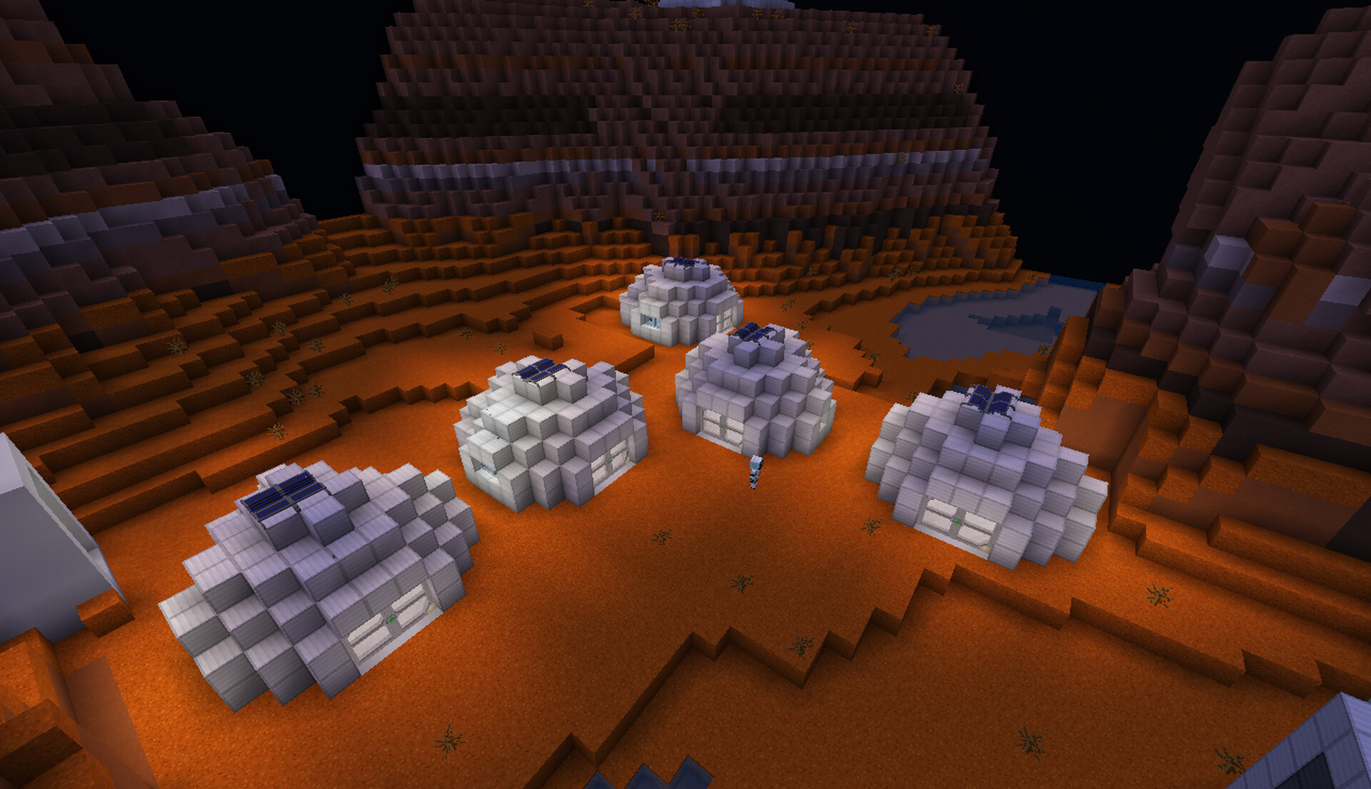 THE FIRST COLONY OF MARS (1.12.2) Minecraft Map