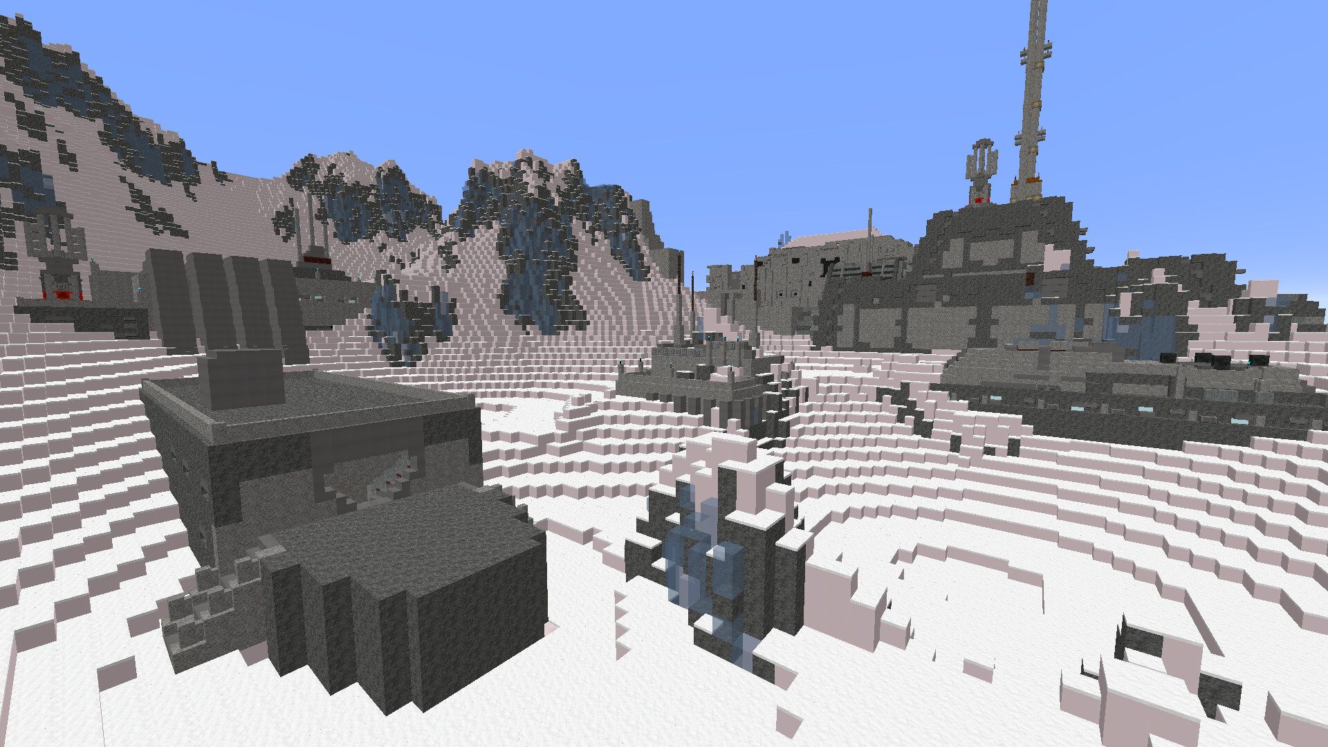 Imperial Ilum (Star Wars planet) Minecraft Map