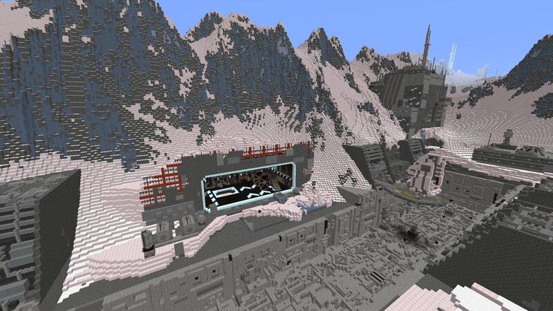 Imperial Ilum (Star Wars planet) Minecraft Map