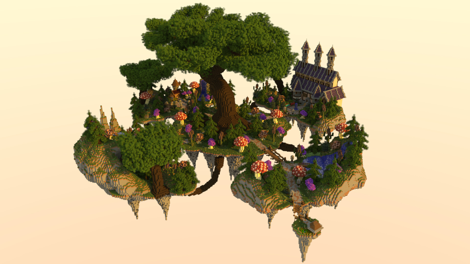 Fantasy Spawn Minecraft Map