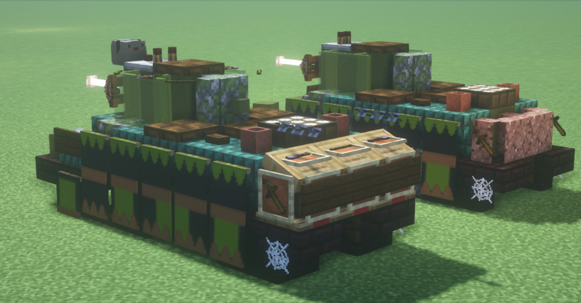 BT-7 (Mod.1935) & BT-5 (Mod.1933) (1.5:1 Scale) Minecraft Map