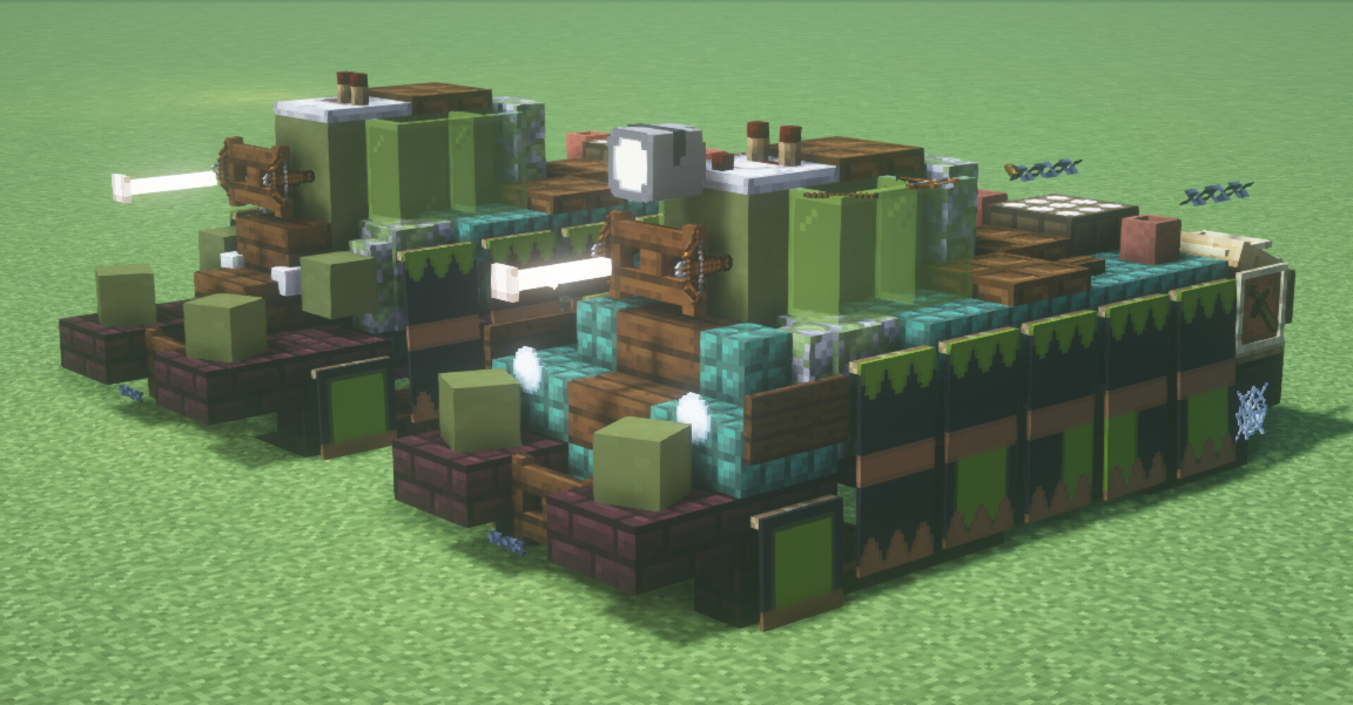 BT-7 (Mod.1935) & BT-5 (Mod.1933) (1.5:1 Scale) Minecraft Map