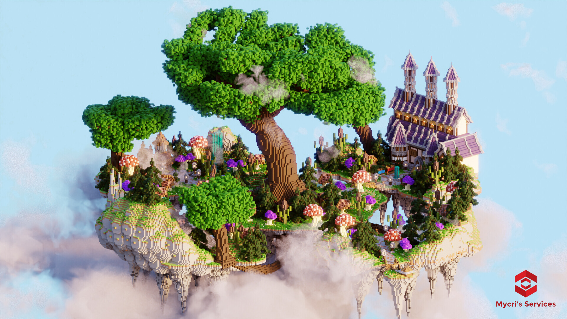 Fantasy Spawn Minecraft Map