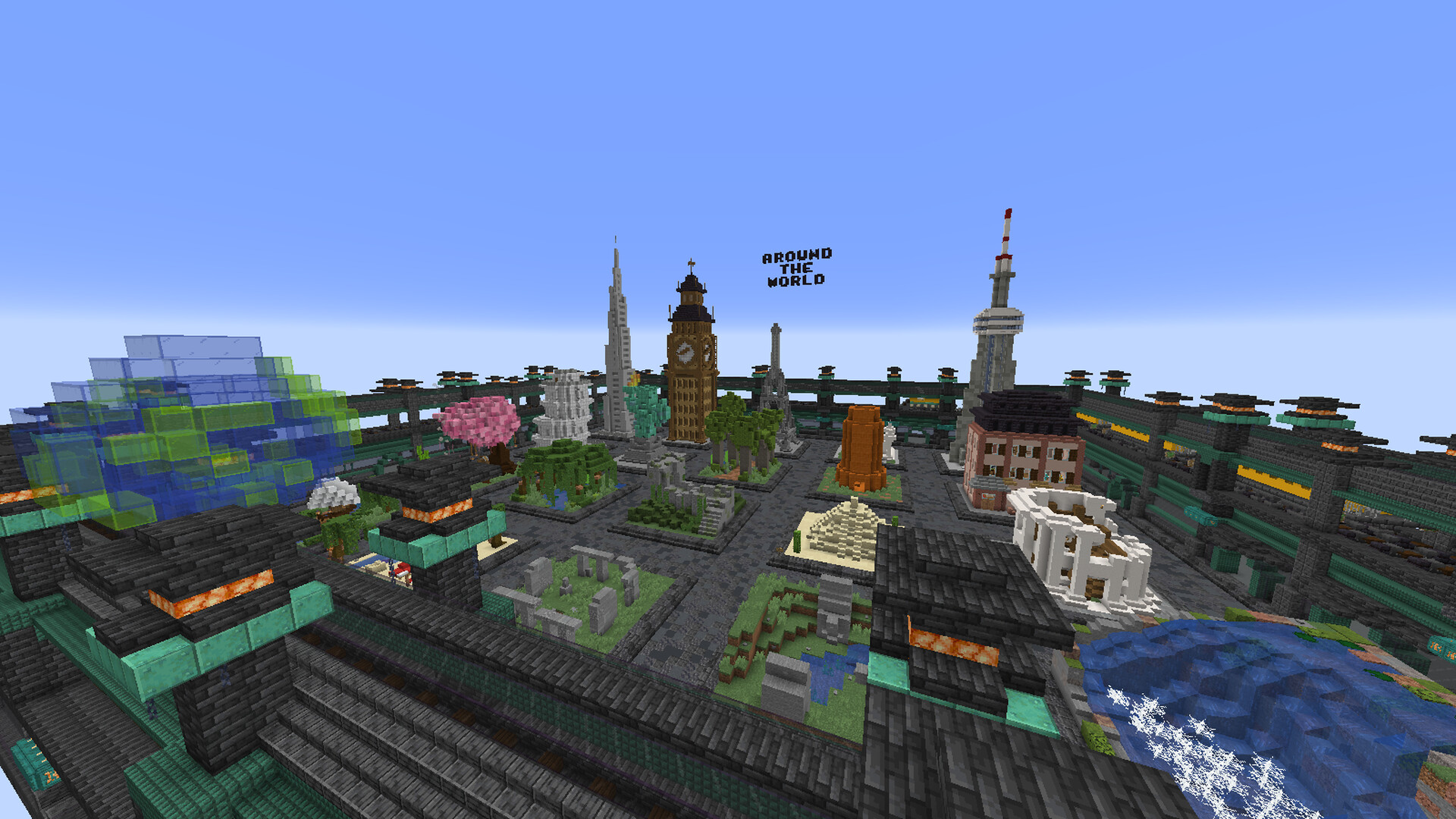 Around The World Minecraft Map