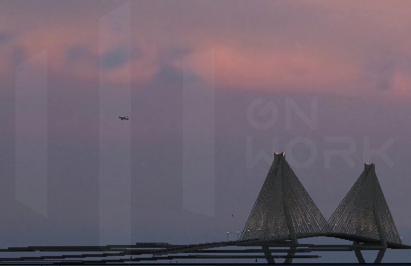 PROJECT GUANGZHOU:HEDONG BRIDGE(鹤洞大桥） Minecraft Map