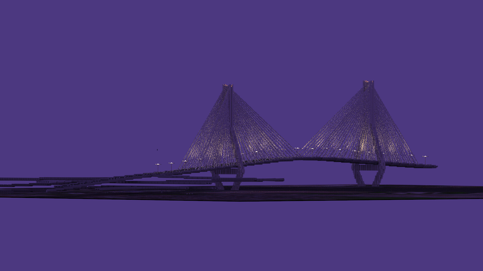 PROJECT GUANGZHOU:HEDONG BRIDGE(鹤洞大桥） Minecraft Map