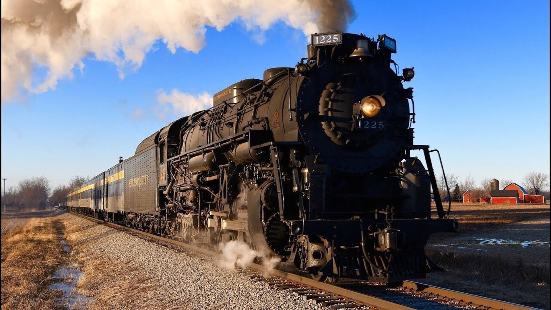 1.5:1 Scale Pere Marquette N-1 Class Berkshire #1225 "Polar Express ...