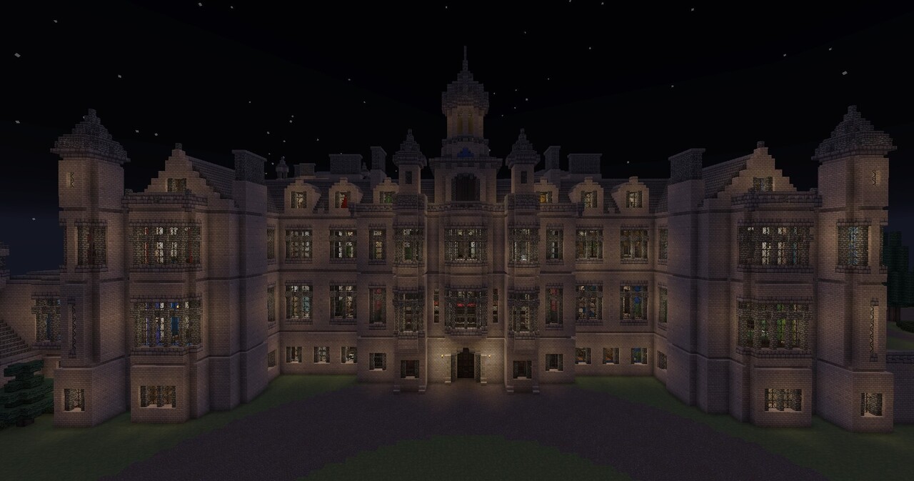 HillHouse (Harlaxton Manor) Minecraft Map