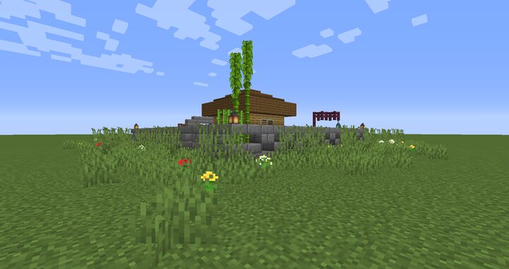 4x4 house experiment! Minecraft Map