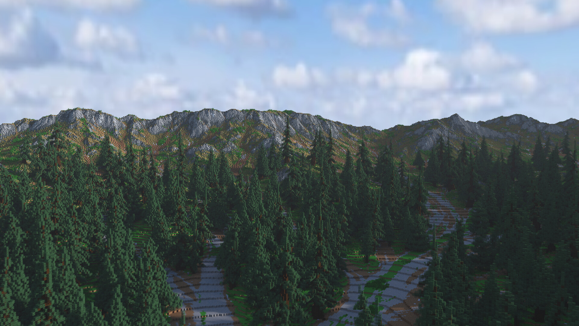 Big Albert 1.14-1.16 (8192x8192 blocks) Minecraft Map