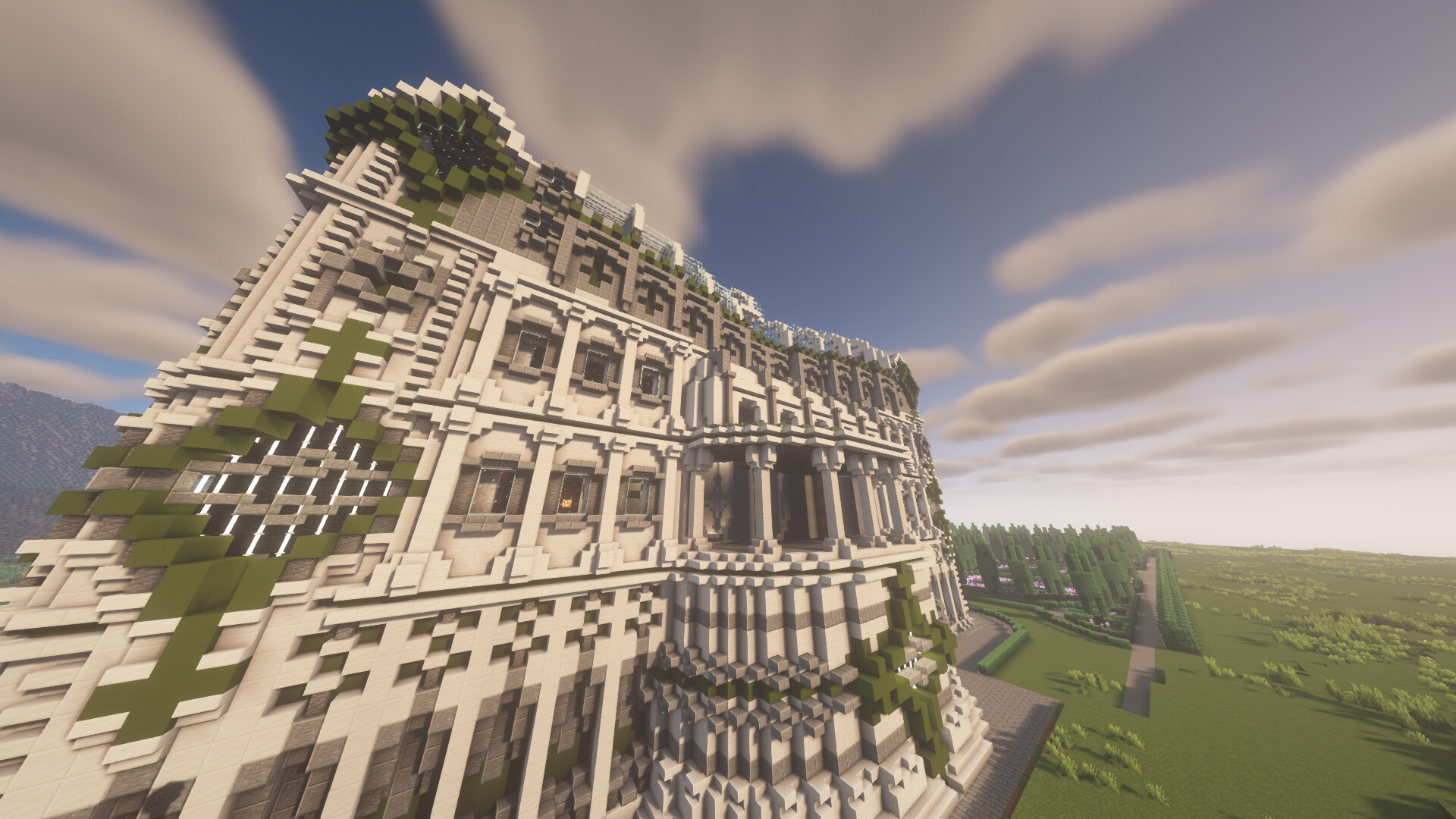 A Palace in the Mountains [Free Download] Minecraft Map