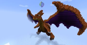 Charizard Minecraft Maps with Downloadable Schematic