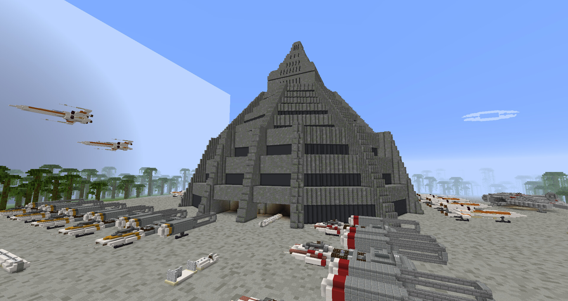 Star Wars: Yavin IV Adventure Map Minecraft Map