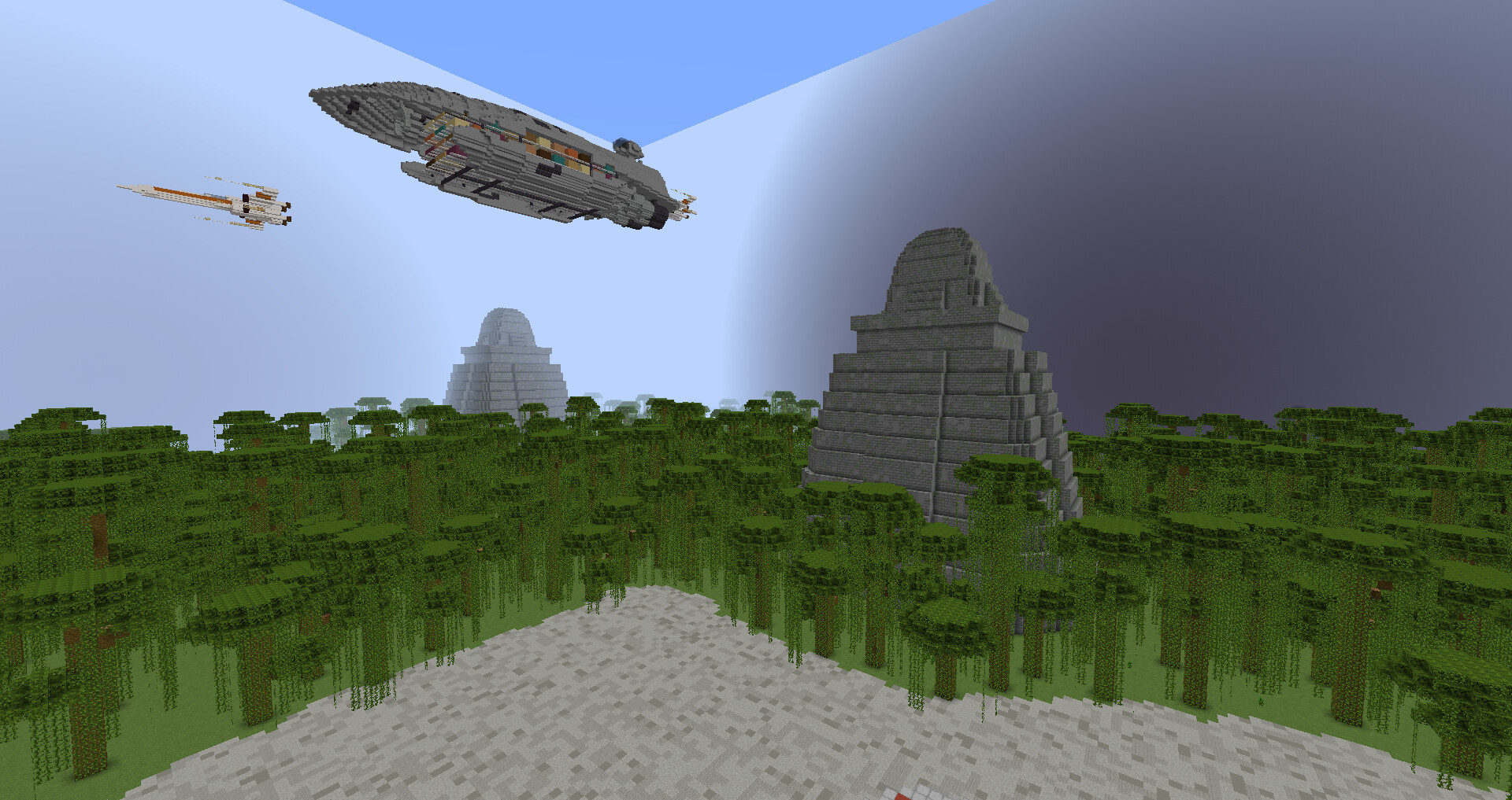 Star Wars: Yavin IV Adventure Map Minecraft Map
