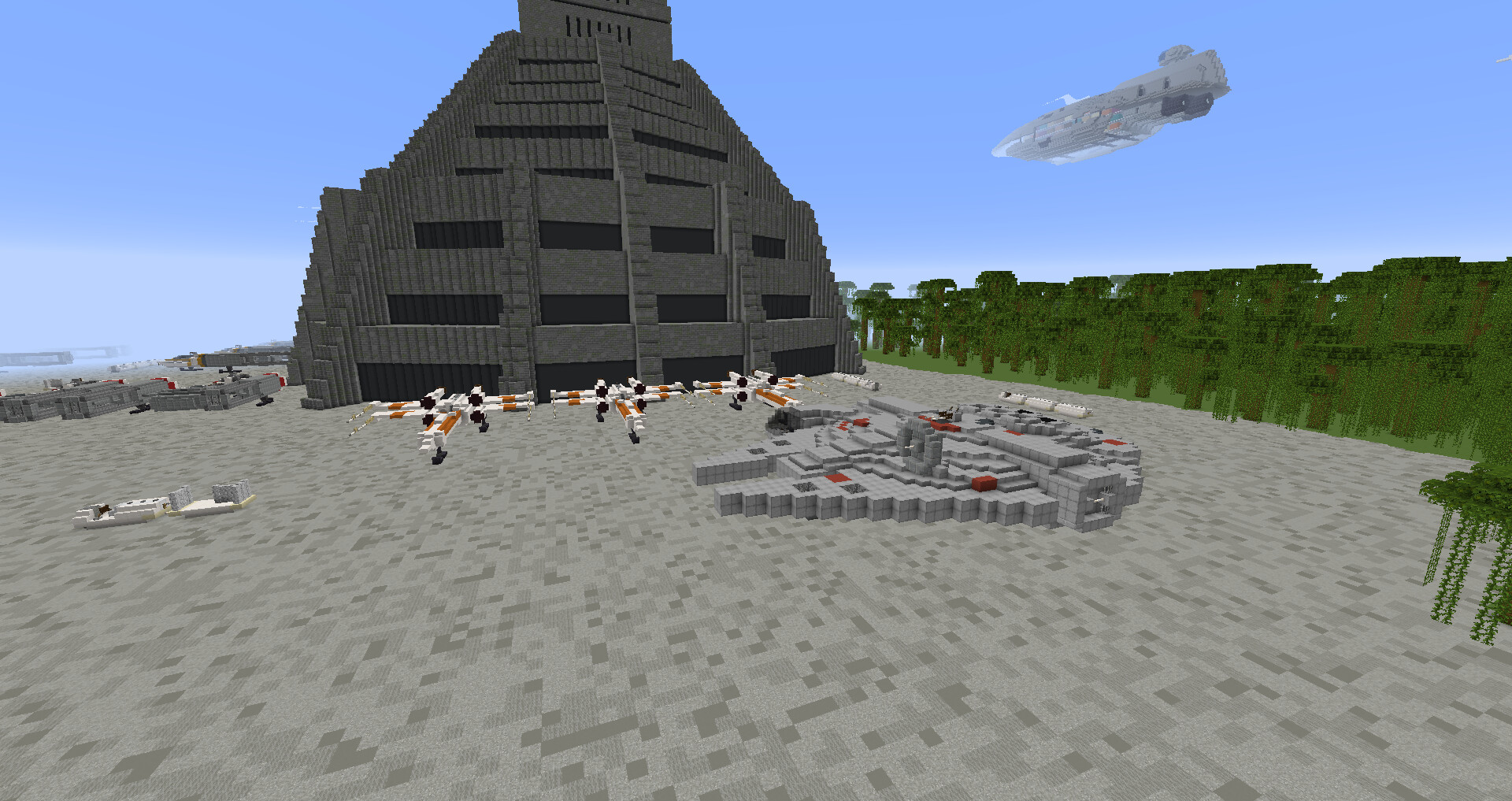 Star Wars: Yavin IV Adventure Map Minecraft Map