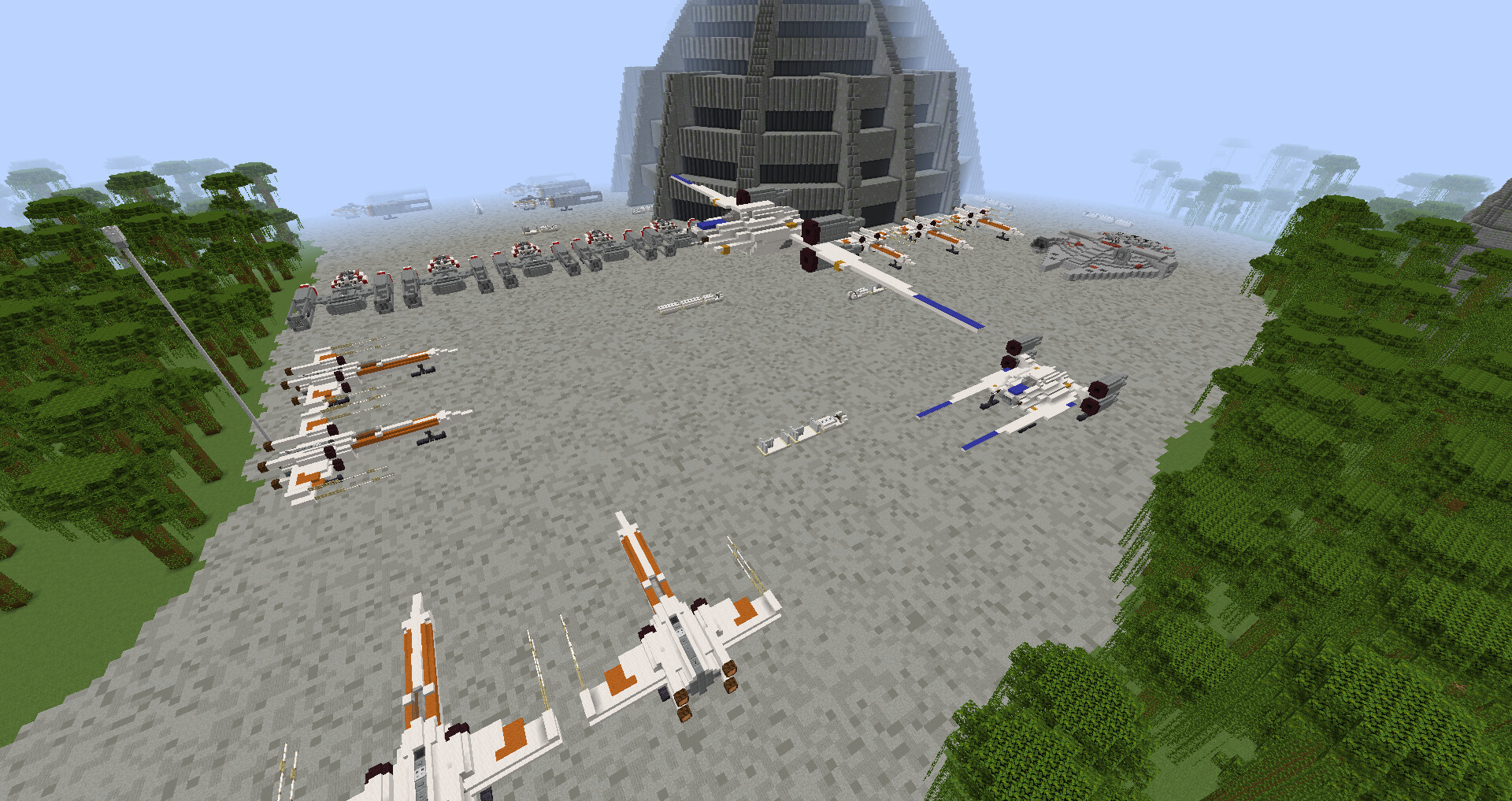 Star Wars: Yavin IV Adventure Map Minecraft Map