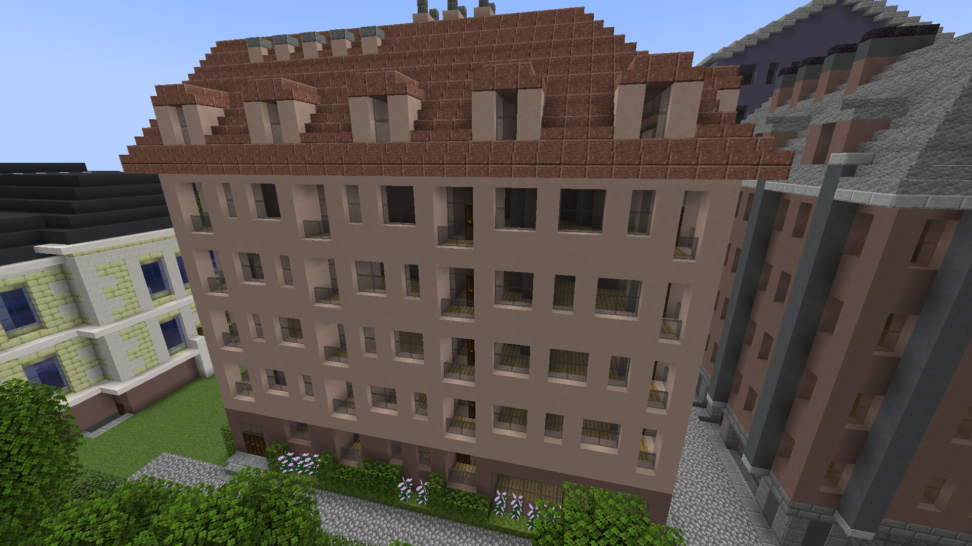 Apartment Building Minecraft Map