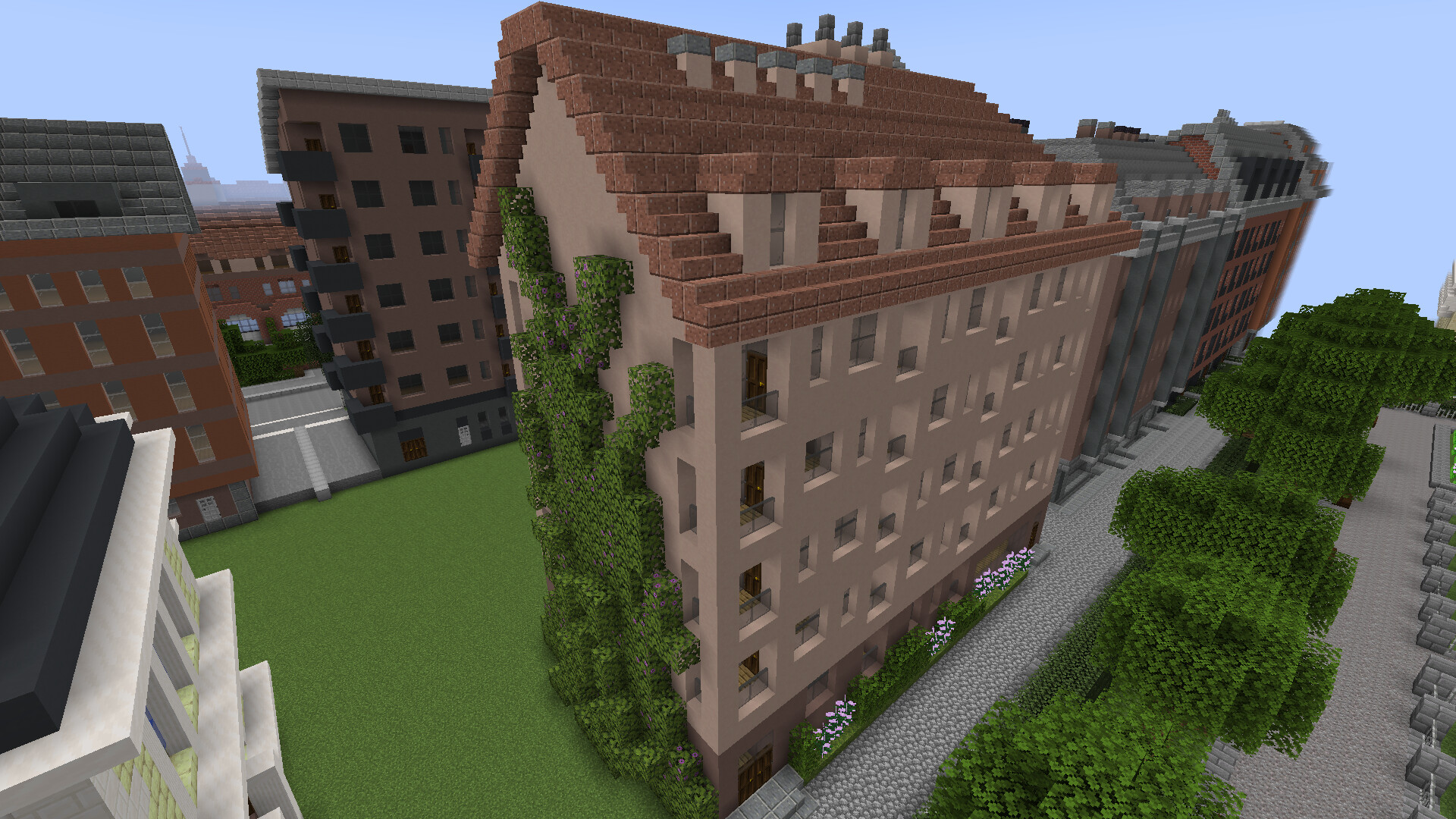 Apartment Building Minecraft Map