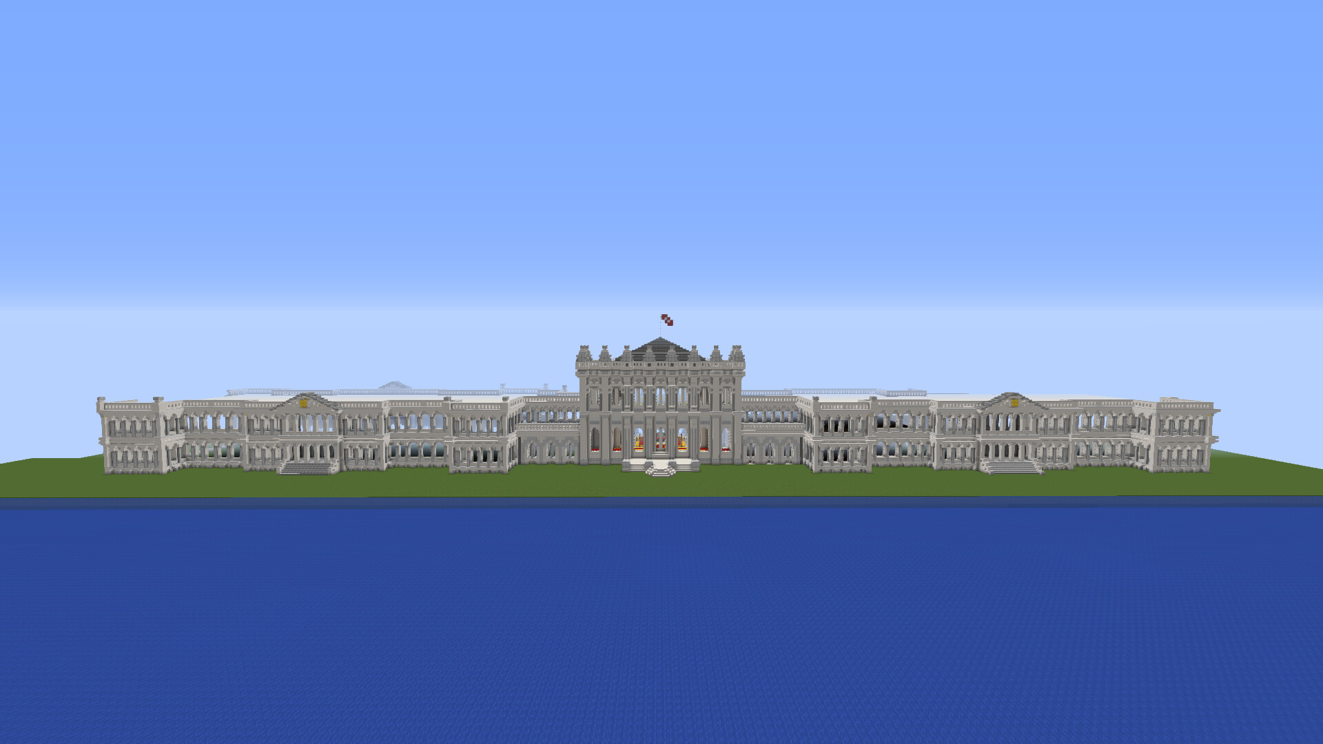 Dolmabahce Palace | Istanbul Turkey Minecraft Map
